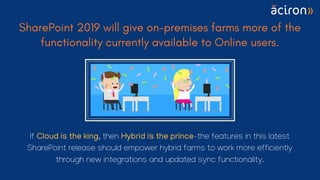 What to expect in SharePoint 2019 | PPT