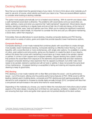 What To Expect When You're Decking | PDF