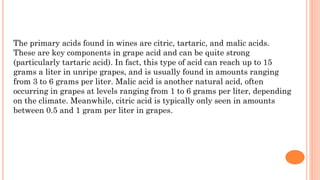 What to Know about Acidity in Wine | PPTX