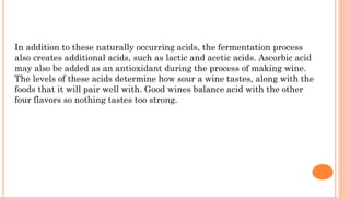 What to Know about Acidity in Wine | PPTX
