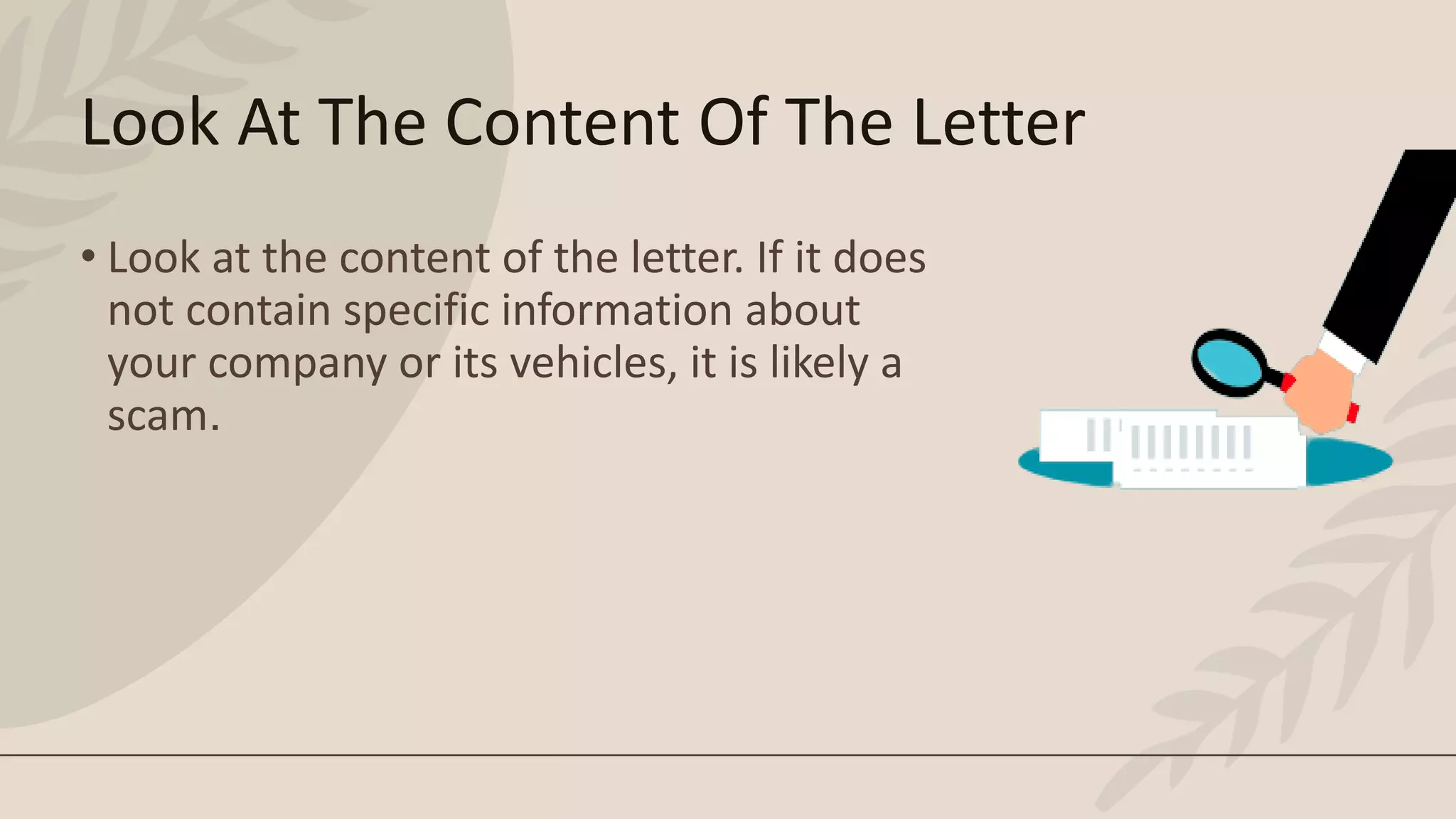 How To Identify DOT Compliance Biennial Update Scam Letter As A Trucker ...