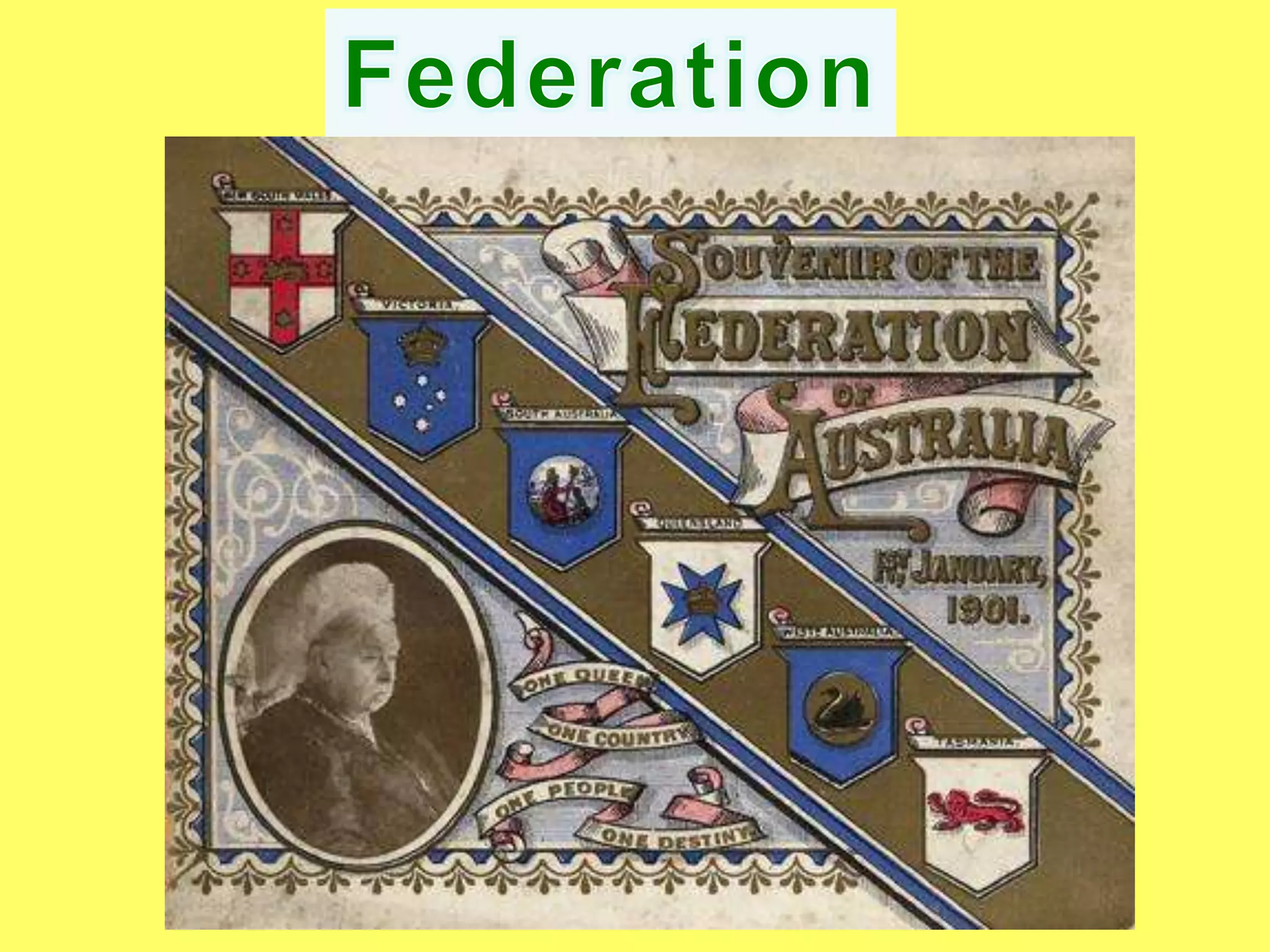 What was federation and how does federal parliament work | PPTX