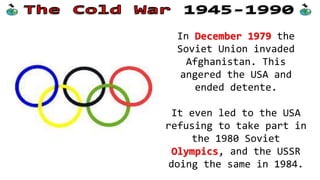 Cold War - What was the impact of detente? | PPTX