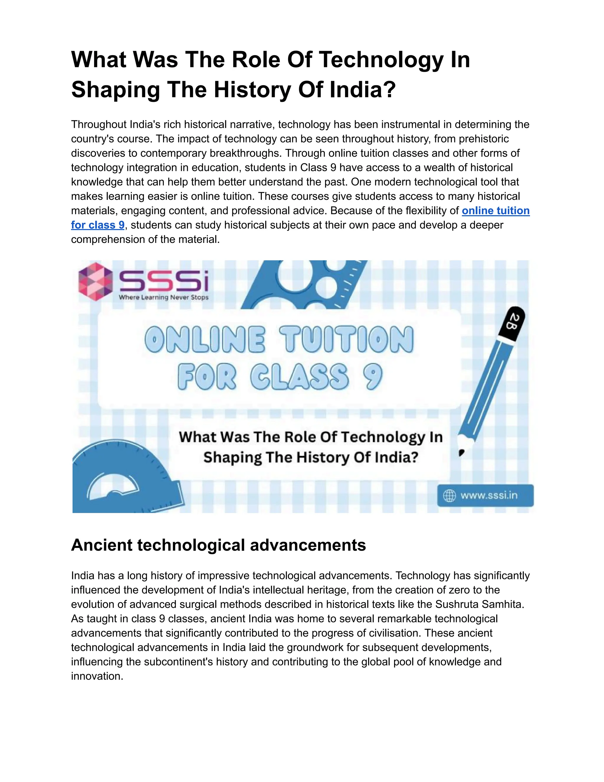 What Was The Role Of Technology In Shaping The History Of India.pdf