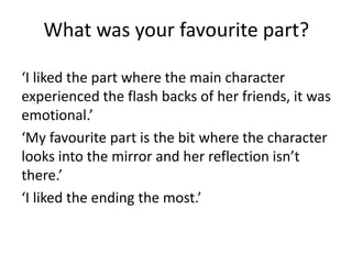 What was your favourite part | PPTX | Television | Entertainment