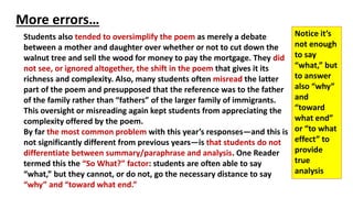 What we can learn from ap lit reader by mrs. scruggs | PPTX