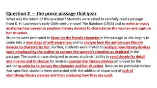 What we can learn from ap lit reader by mrs. scruggs | PPT
