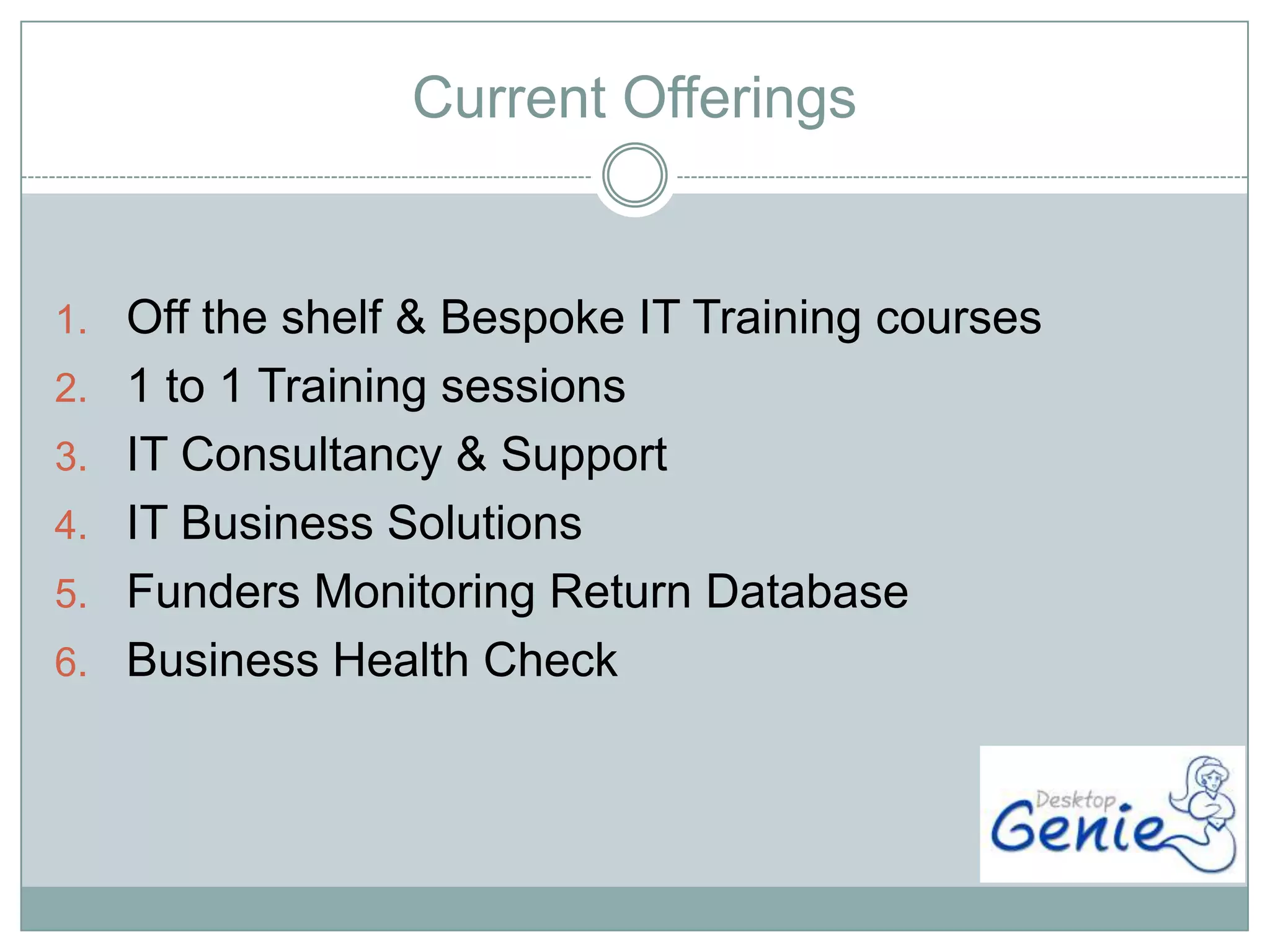 All About Desktop Genie | PPTX