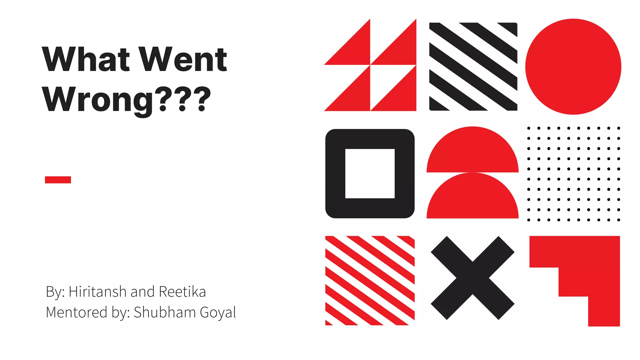 What Went Wrong.pptx