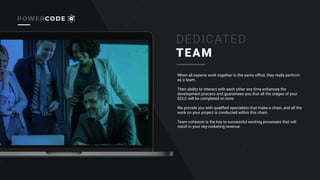 What We Offer | Powercode | PPT