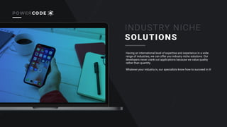 What We Offer | Powercode | PPT