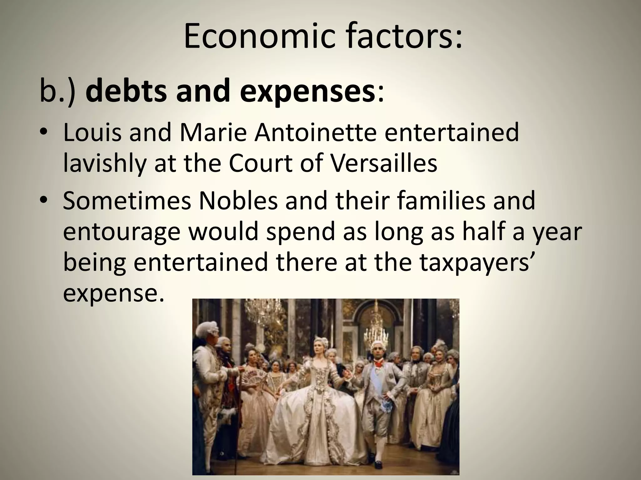 What were the causes of the french revolution? | PPTX | Economy ...