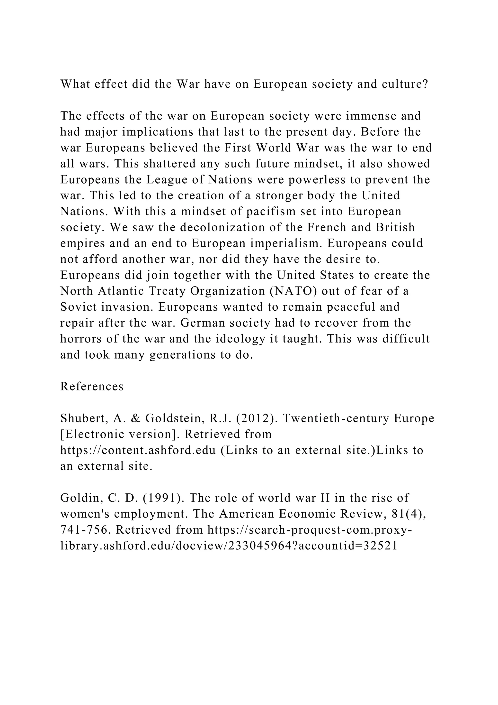 What were the causes of World War II The main cause of the | PDF