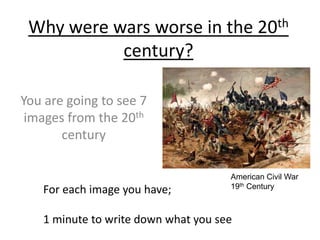 20th Century Conflict | PPTX