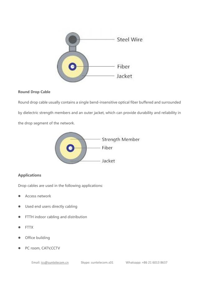 What We Should Know About Drop Cable | PDF