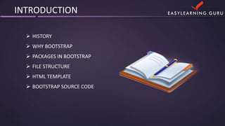 Bootstrap Self-paced Cousre Syllabus | PPTX