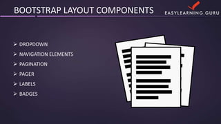 Bootstrap Self-paced Cousre Syllabus | PPTX