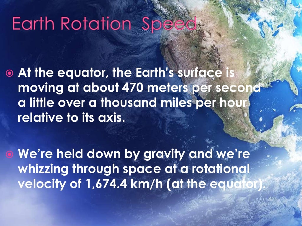 What will happened if earth stop Rotating Presentation 2015 By An Ari…