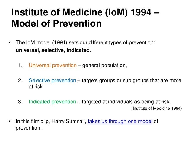 What works in prevention: education and awareness