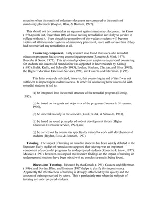 What works in Remediation | PDF