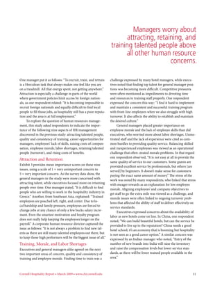 What worries managers | PDF | Hospitality Industry | Industries