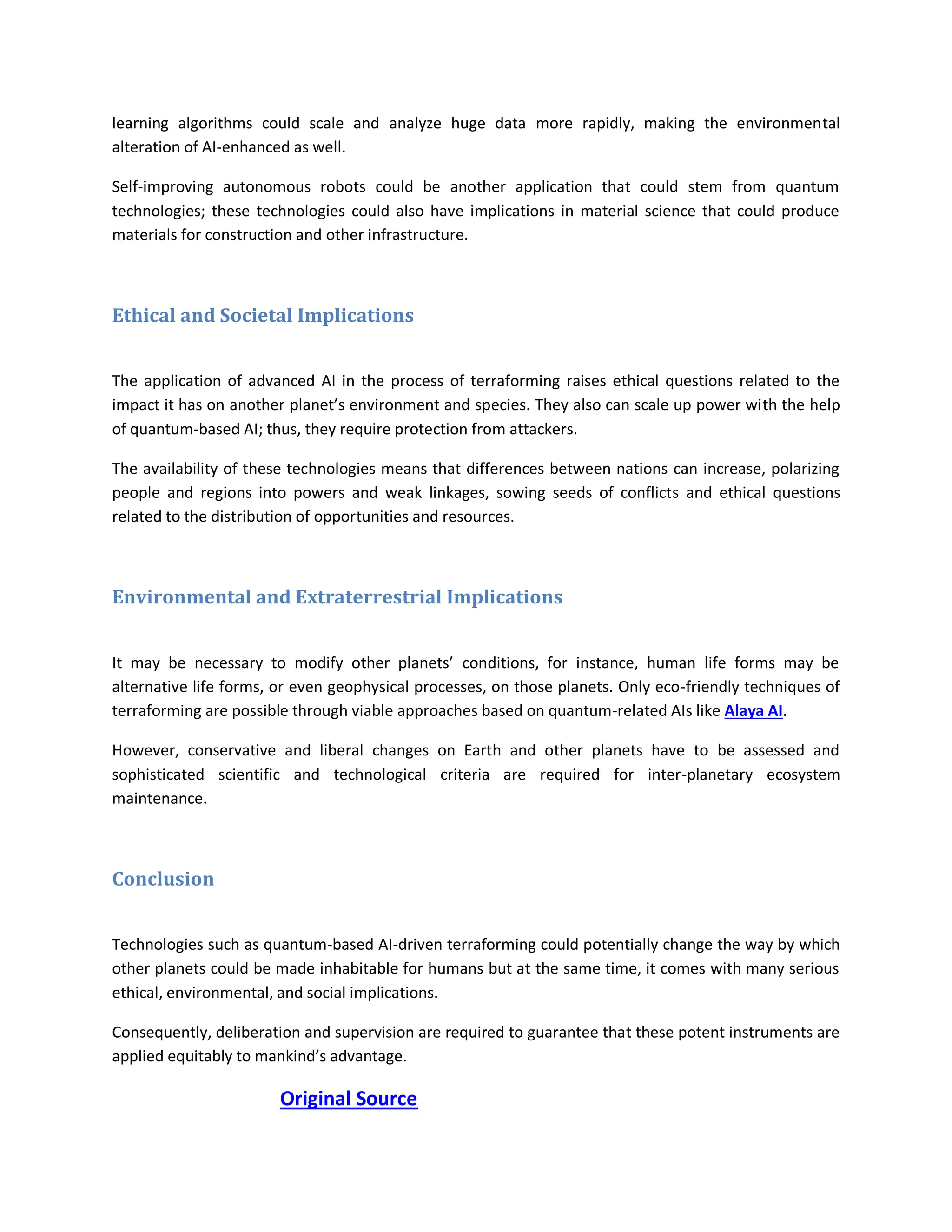 Quantum AI: Revolutionizing Technology Through Quantum Computing. | PDF