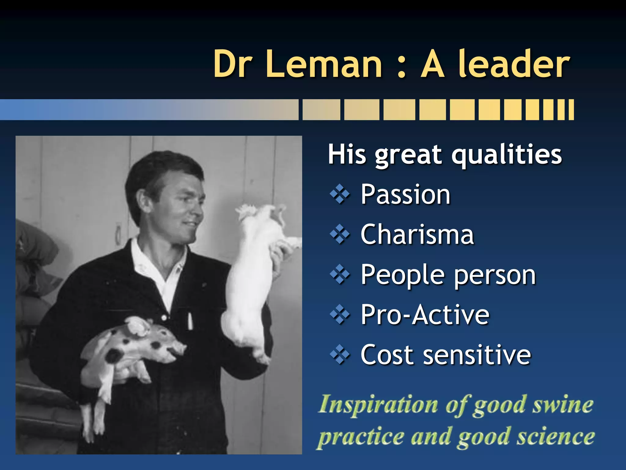 Dr. Julie Menard - What Would Dr. Leman Do... for PRRS | PPTX