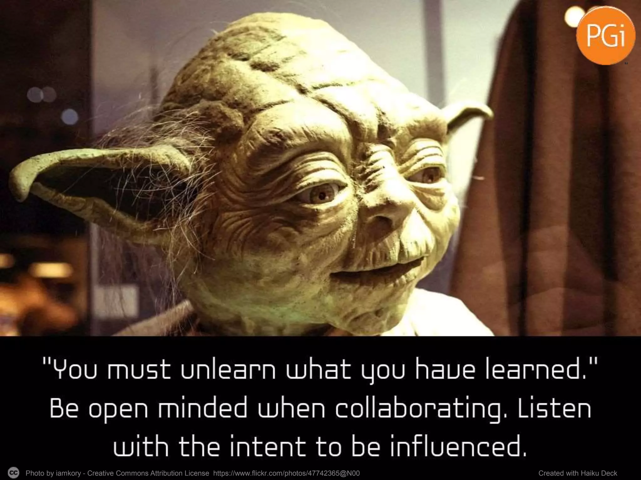 What Yoda Can Teach Us about Collaboration | PPTX