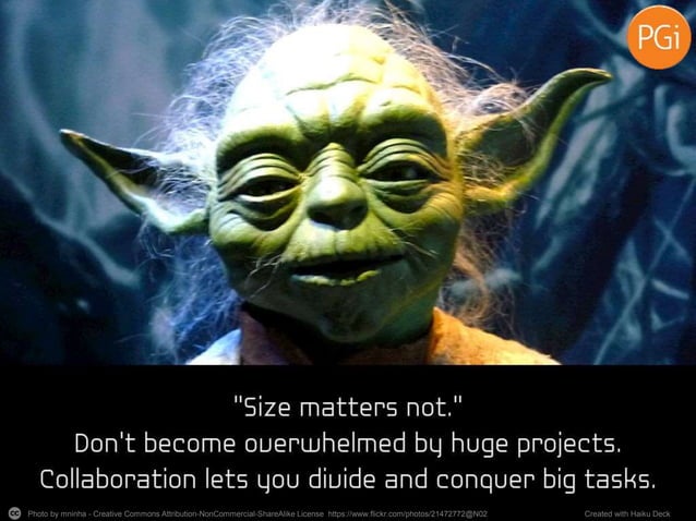 What Yoda Can Teach Us about Collaboration | PPTX