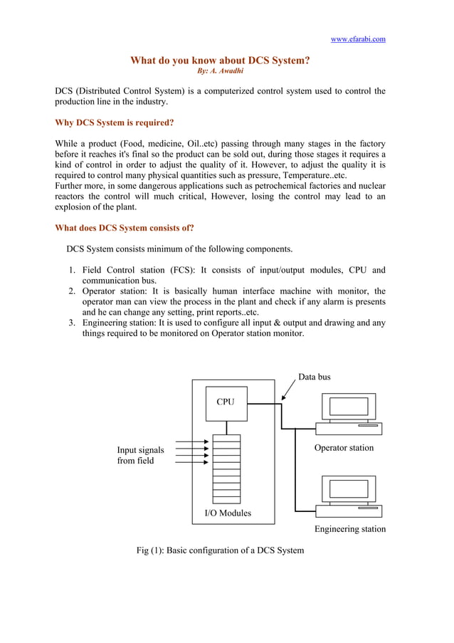 What you about_dcs_system (1) | PDF | Computing | Technology & Computing