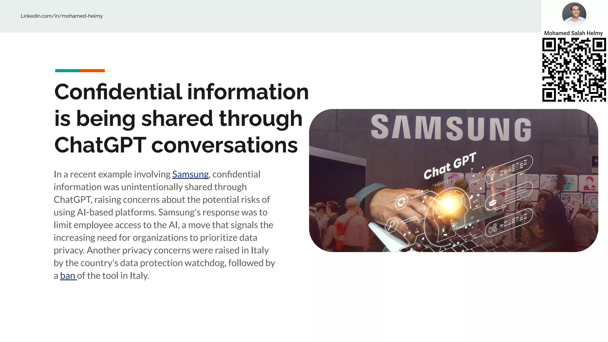 What you MUST know about Privacy on ChatGPT - Mohamed Helmy.pdf