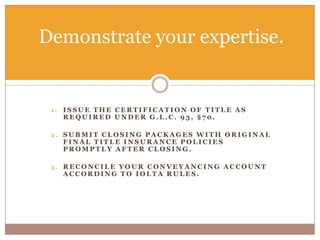 What You Need To Know About Closing Protection Letters (Final) | PPSX