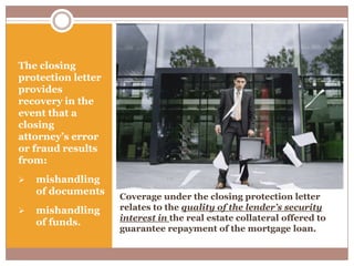 What You Need To Know About Closing Protection Letters (Final) | PPSX