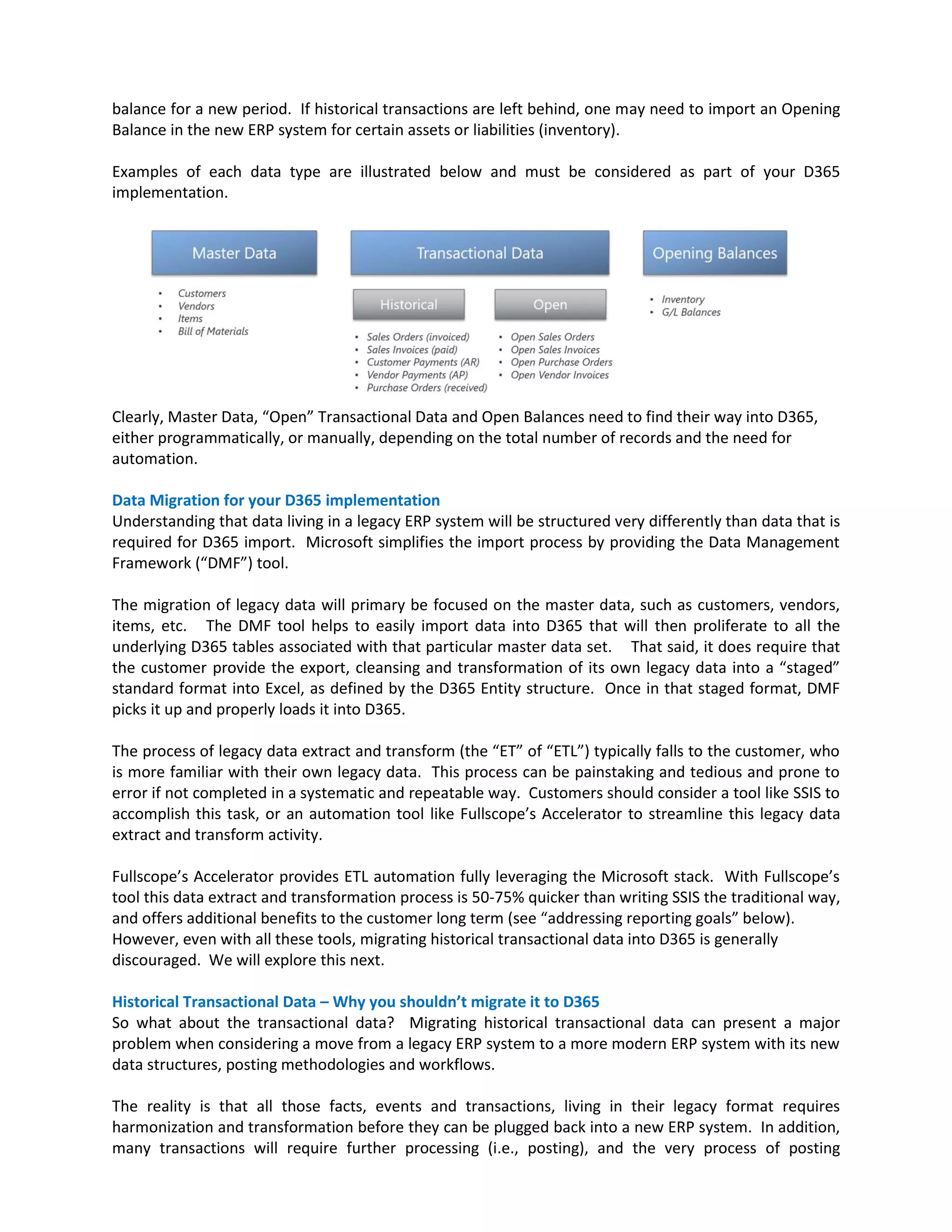 What you need to know about Data Migration for D365 Finance ...