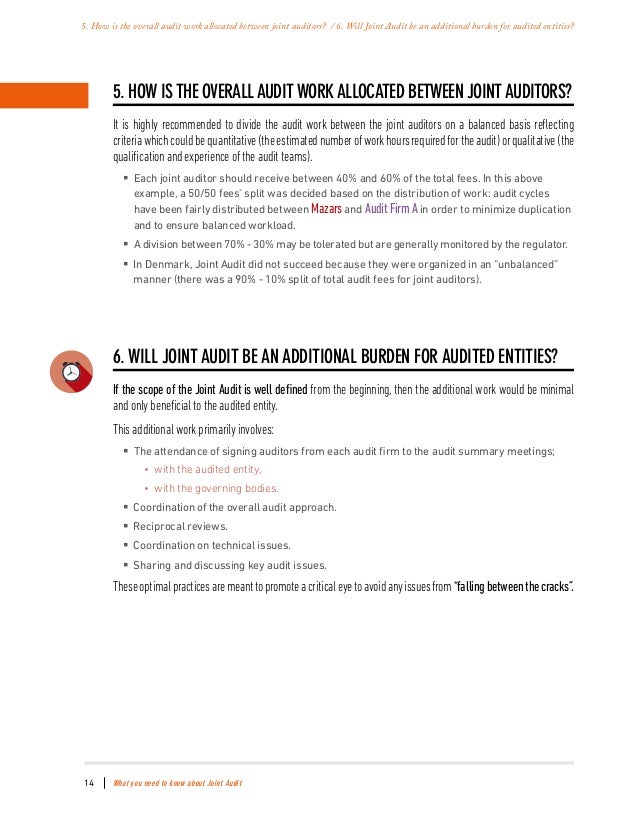 What you need to know about joint audit