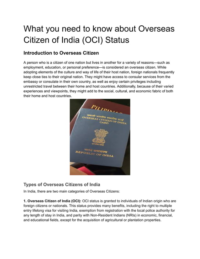 What you need to know about Overseas Citizen of India (OCI).pdf