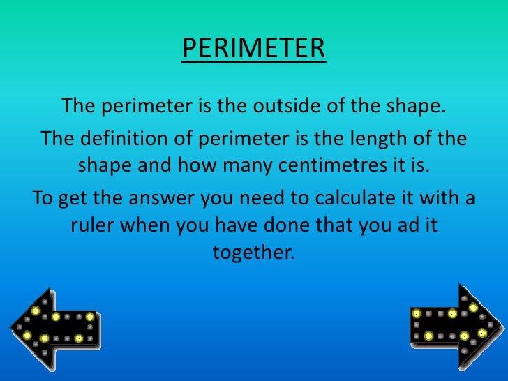 What you need to know about perimeter and