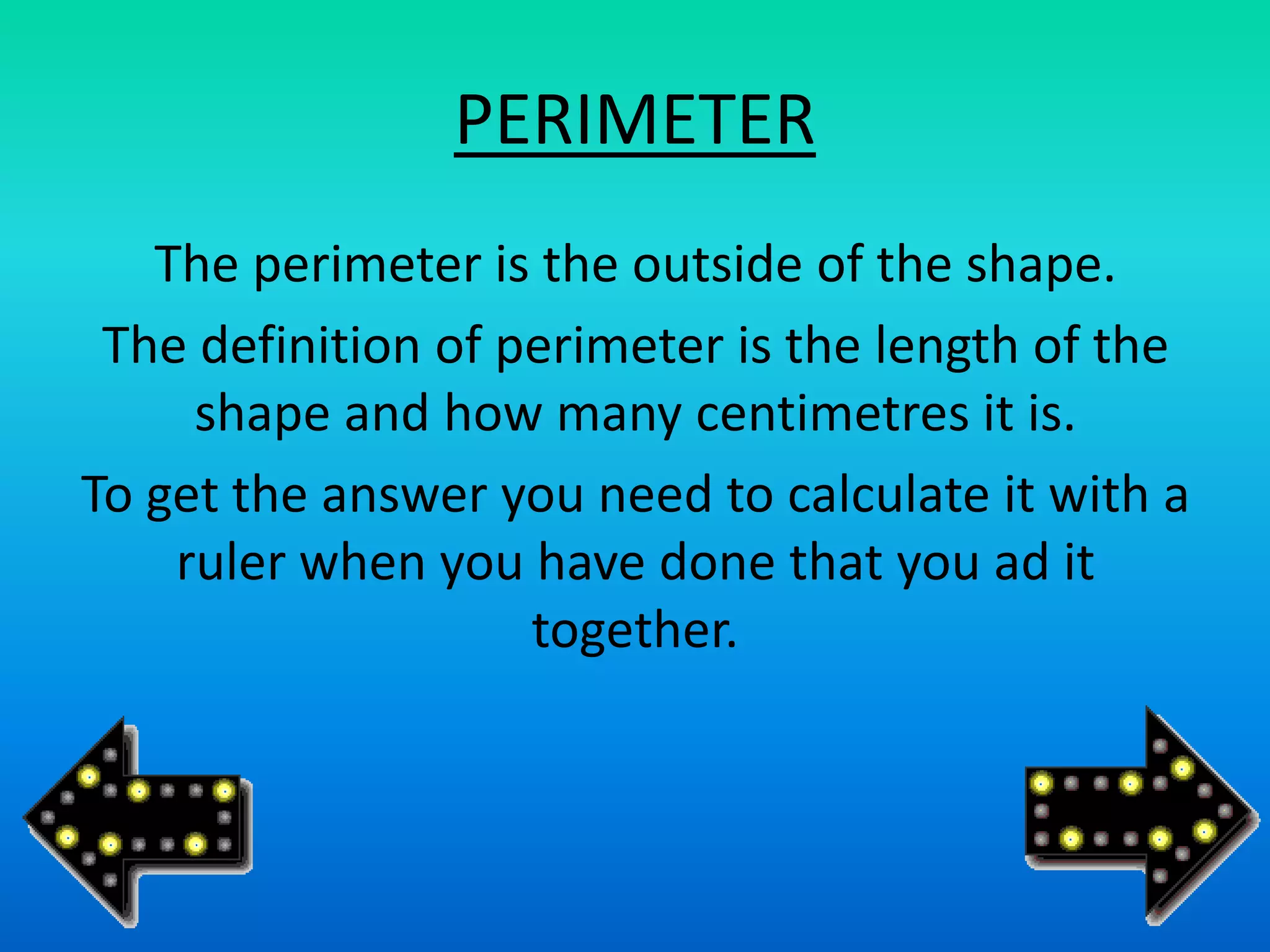 What you need to know about perimeter and | PPTX