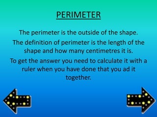 What you need to know about perimeter and | PPTX