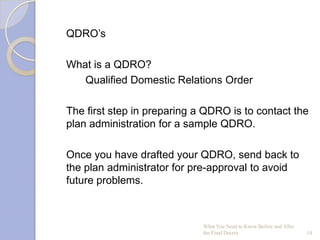 What You Need to Know Before and After the Final Decree | PPTX ...