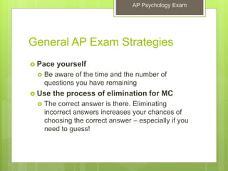 What you need to know about the AP Psych exam | PPTX