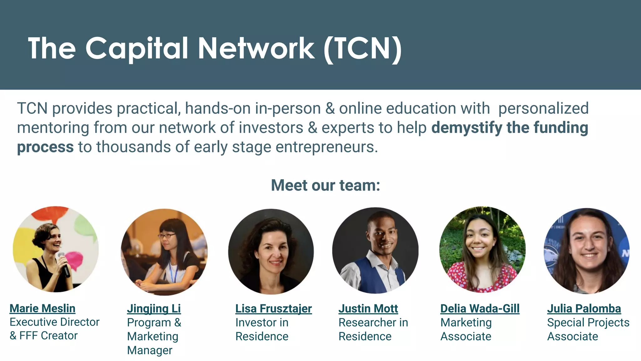 What you receive as a tcn female founder fellow 2021 | PDF | Angel ...
