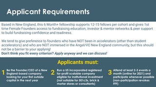 What you receive as a tcn female founder fellow 2021 | PDF | Angel ...