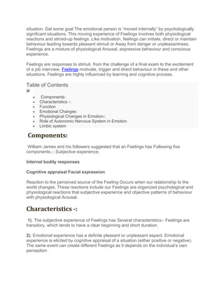 What Your Feelings Are Trying to Tell You”.pdf | Brain and Nervous ...