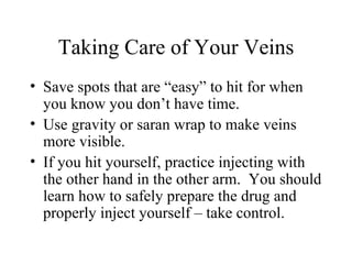 What You Should Know About Injecting | PPT
