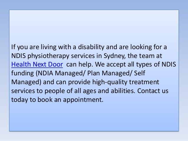 What You Should Know About Physiotherapy In The NDIS in Less Than 5 ...