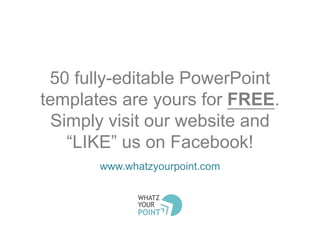 50 Fully Editable PowerPoint Templates | PDF