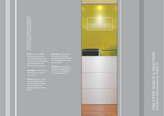 Walker Hamill Brochure | PPT