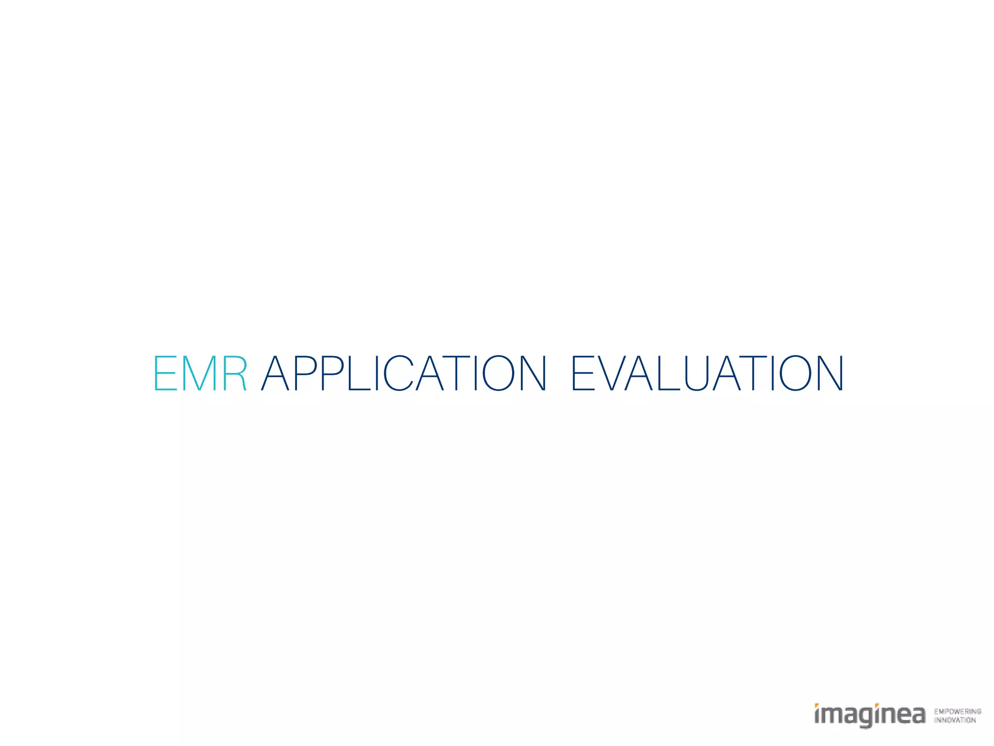 EMR Application Design | PPT