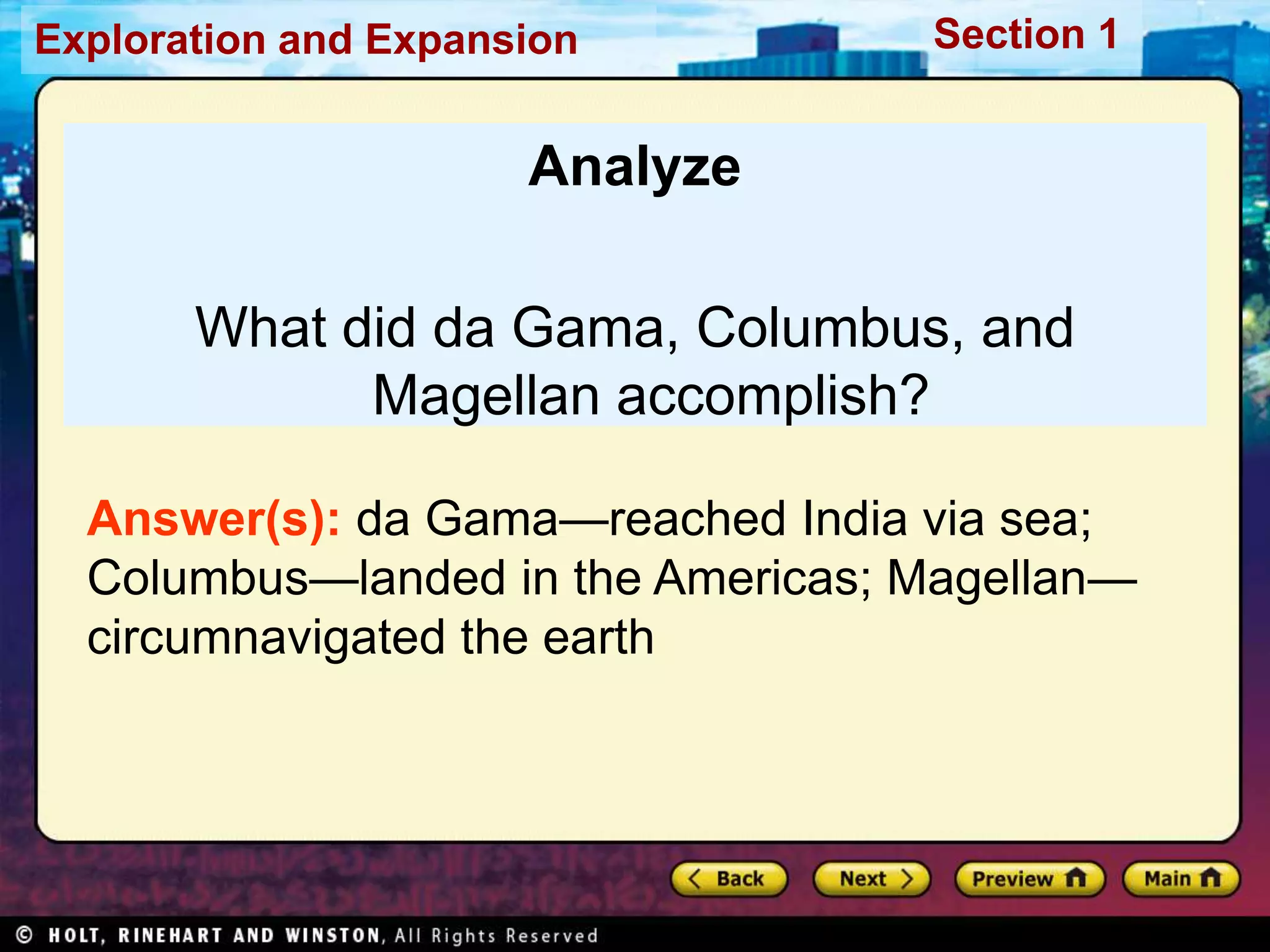 World History Ch. 16 Section 1 Notes | PPT
